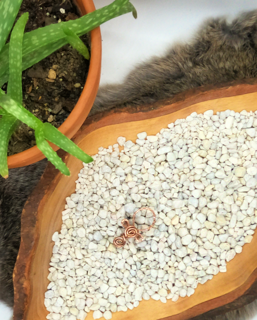 Copper Ankh Ring - Aboriginal Bling Blam!