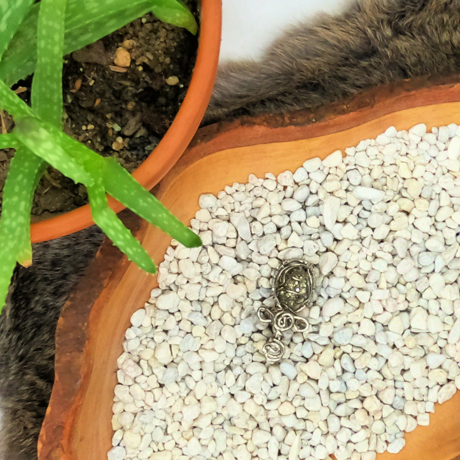 Ankh Pyrite Ring - Aboriginal Bling Blam!